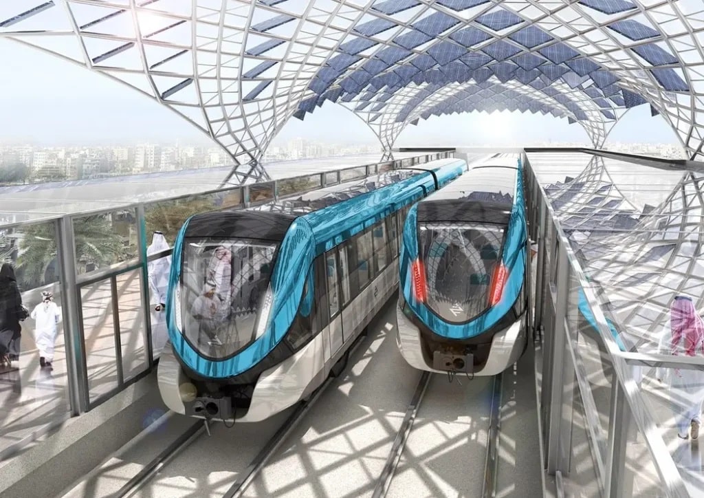 Riyadh Metro Blue Line 1, Al-Olaya – Al-Batha – Al-Hayer Roads | Latest ...